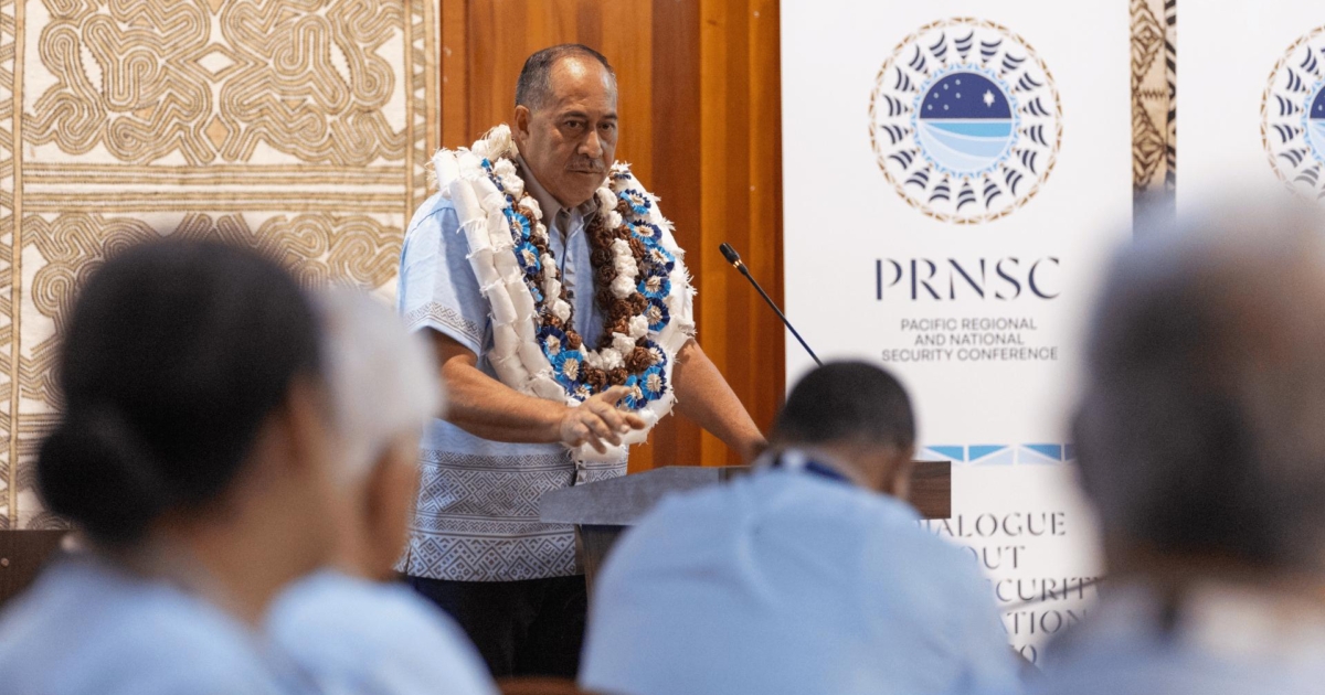 Closing address, 2025 Pacific Regional and National Security Conference ...